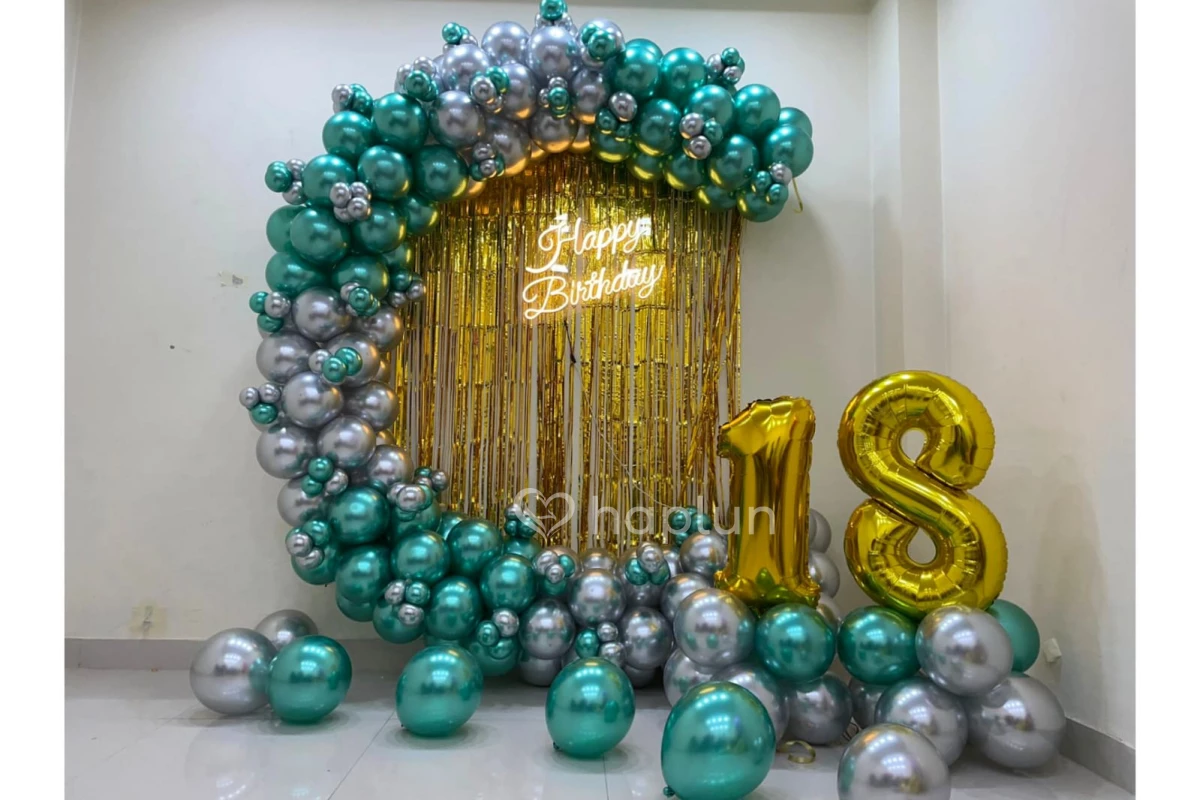 18th Birthday Wall Decoration For Birthday Surprise