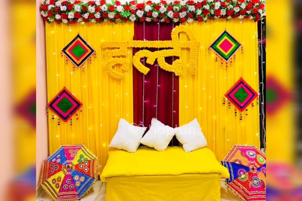 Haldi Function Decoration