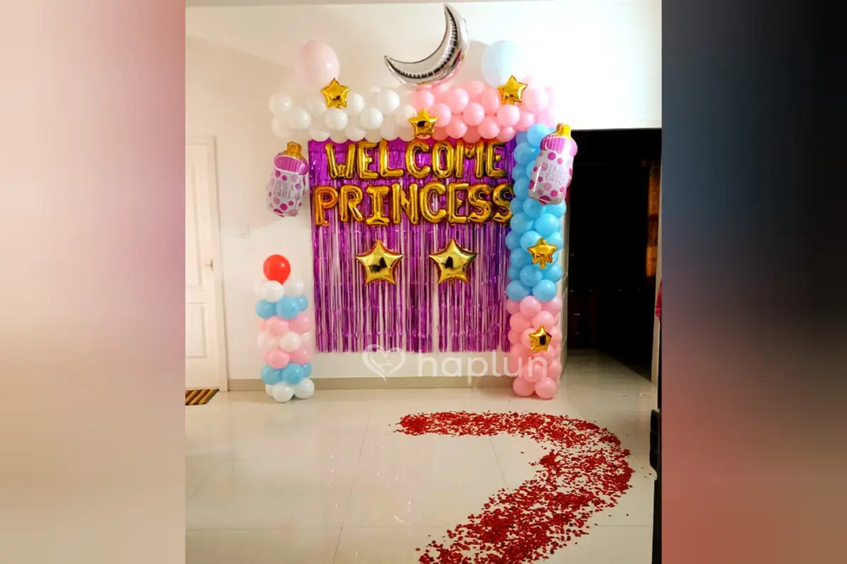 Welcome princess decoration
